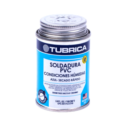 PEGA SOLDADURA PVC CONDICIONES HUMEDAS TUBRICA 1/32, solo en www ...