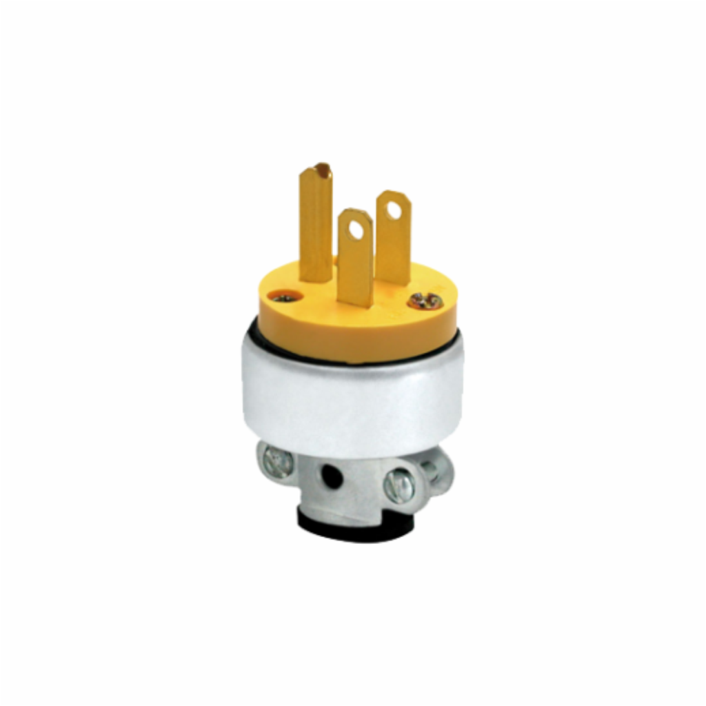 enchufe domestico 2patas + tierra 15a 110v