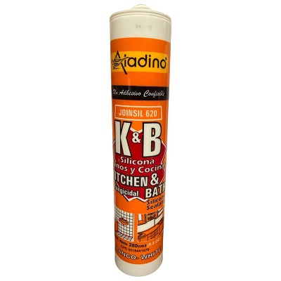 Silicon Blanco Baños Y Cocina Antihongos 280ml - Grupo Construmateriales
