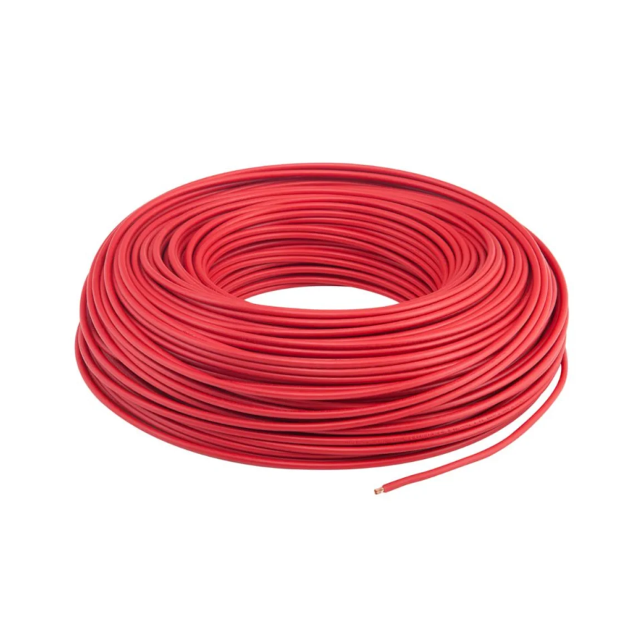 Cable Thw #12 Rojo Rollo 100 Metros Protonic - Grupo Construmateriales