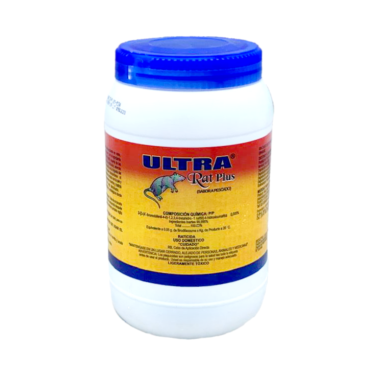 VENENO PARA RATAS ULTRA RAT PLUS SABOR PESCADO 1 KG, solo en www ...