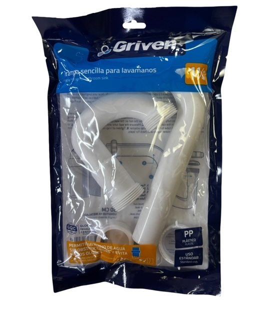 Sifon Sencillo 1 1/4p Lavamanos Griven - Grupo Construmateriales