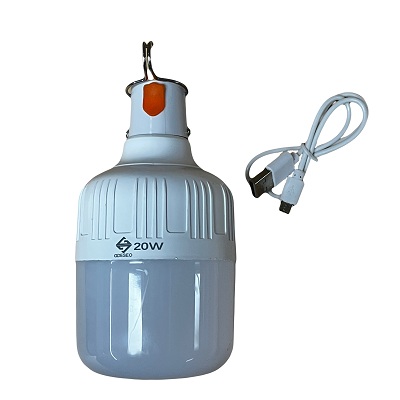 Bombillo Led Recargable Portatil 20w Gdeseo - Grupo Construmateriales