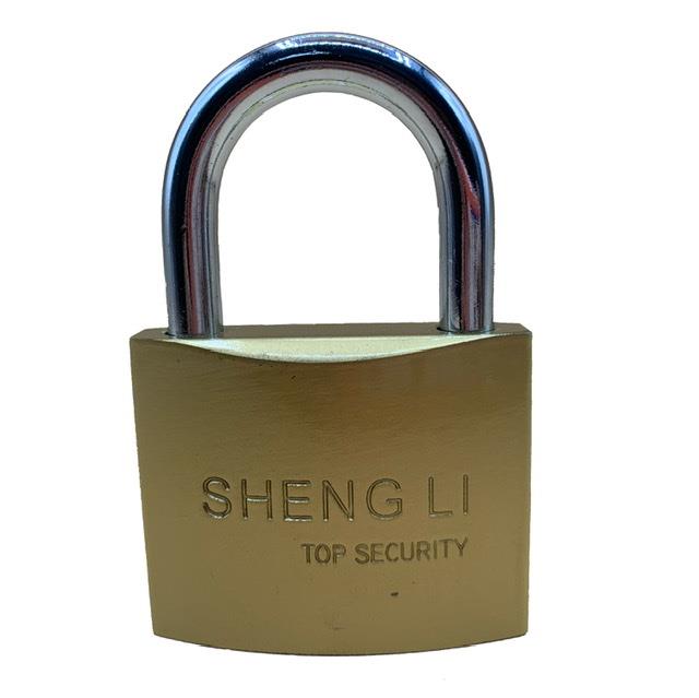candado estandar 63 mm dorado