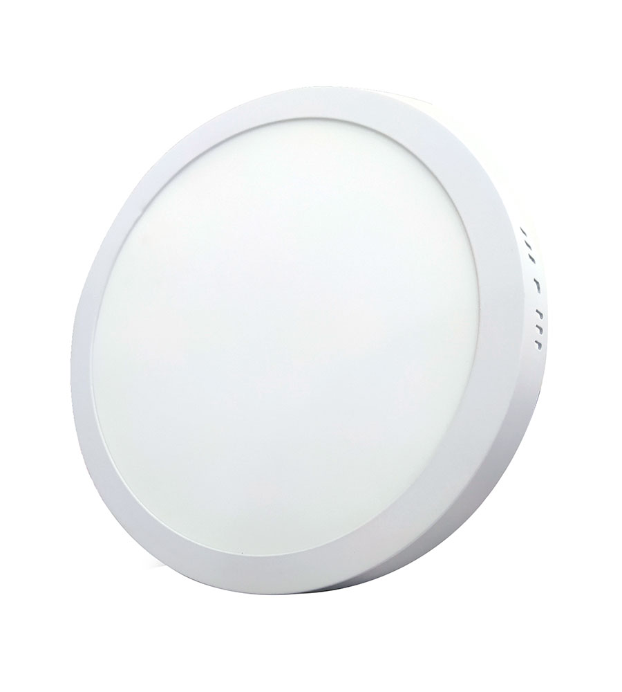 PANEL LED SUPERFICIAL REDONDO 18W 4000K 85-265V RUN, solo en www ...