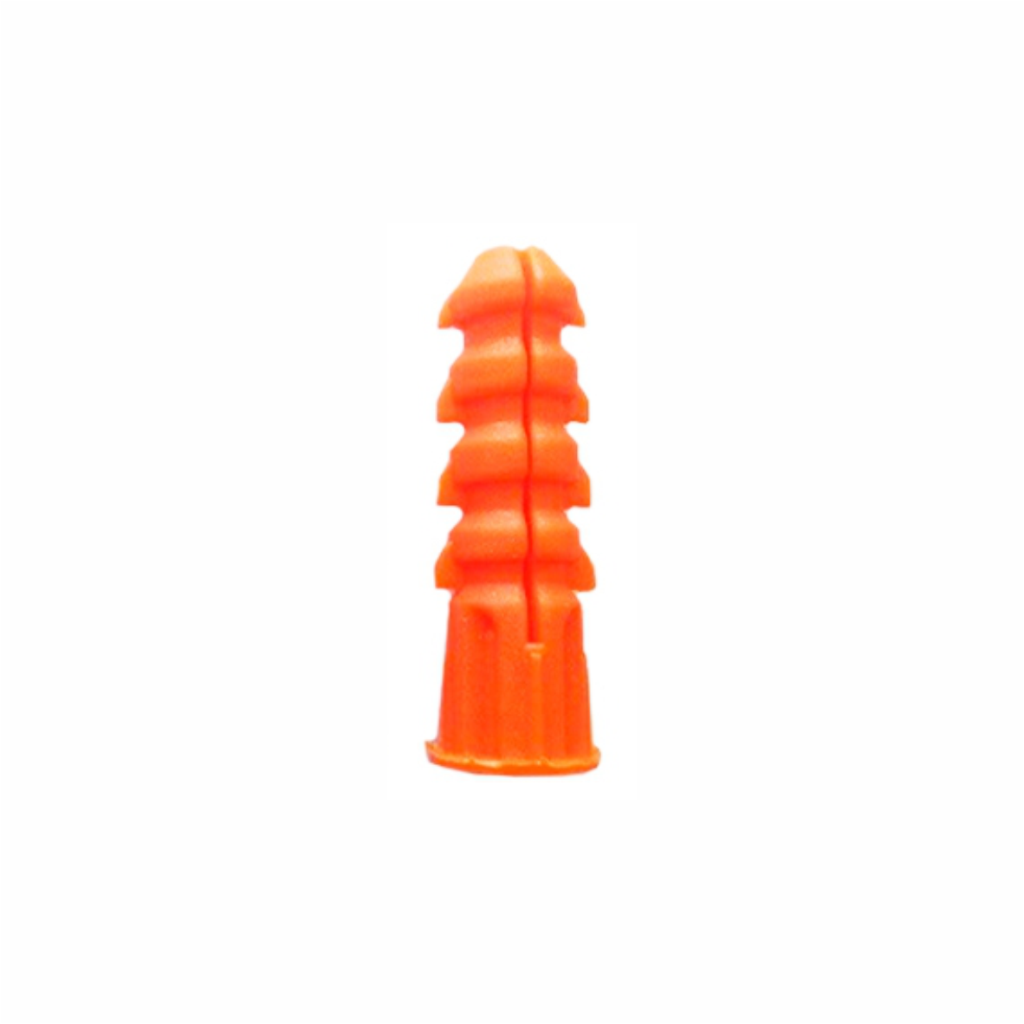 RAMPLUG PLAST EXPAND 3/8" NARANJA X U, solo en www.construmateriales.com